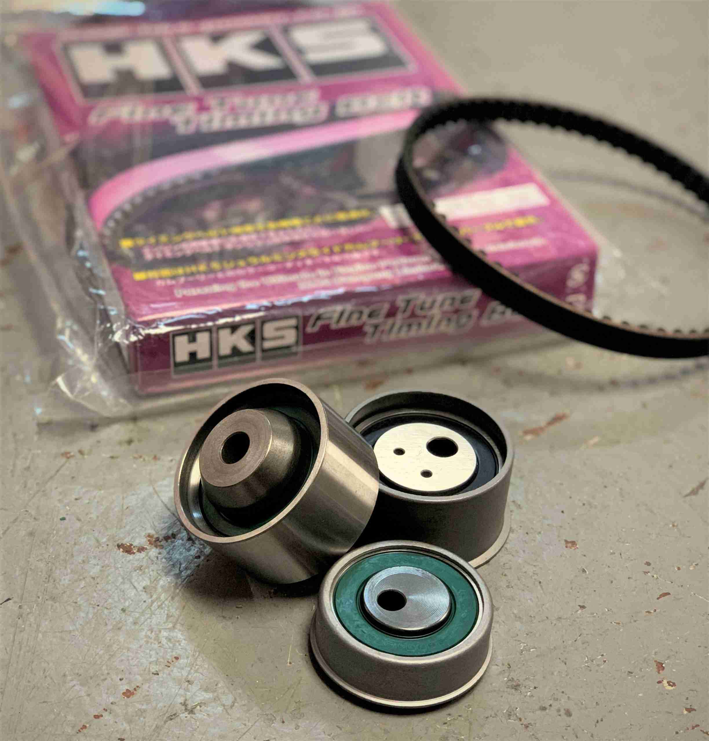 Mitsubishi Evo 4-9 – NEW HKS Fine Tune Timing Belt / Cambelt Kit (40103900) – Jap Performance Parts