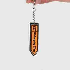 HardTuned -Nurburgring Soft Rubber Key Ring – Jap Performance Parts